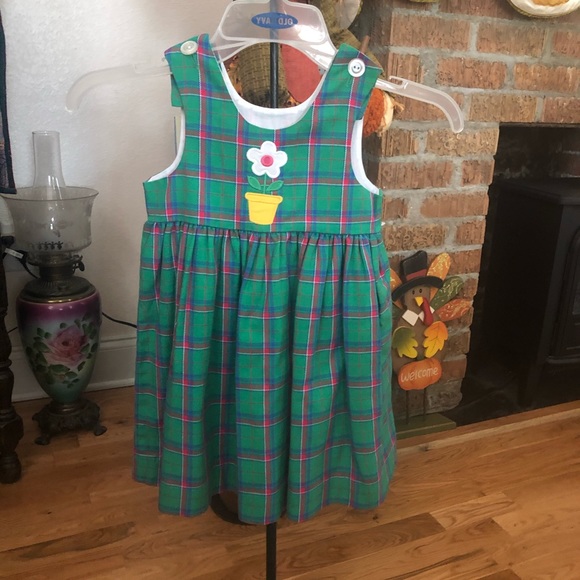 Kelly’s Kids | Dresses | Kellys Kids Plaid Toddler Girls Dress Sz 2 ...